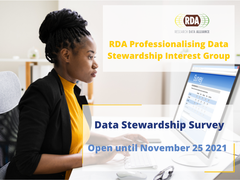 Data Stewardship Survey - open until November 25 2021 | FAIRsFAIR