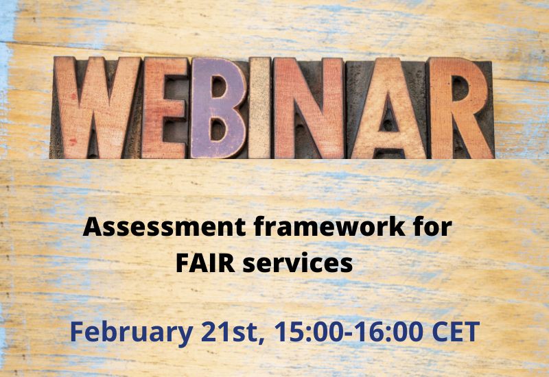 Assessment framework for FAIR services | FAIRsFAIR